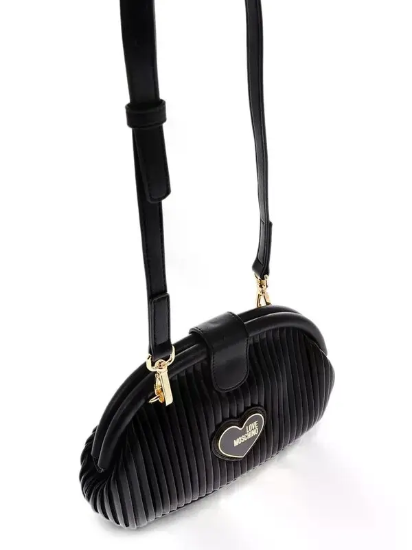 Moschino Pleated Cross Body Bag