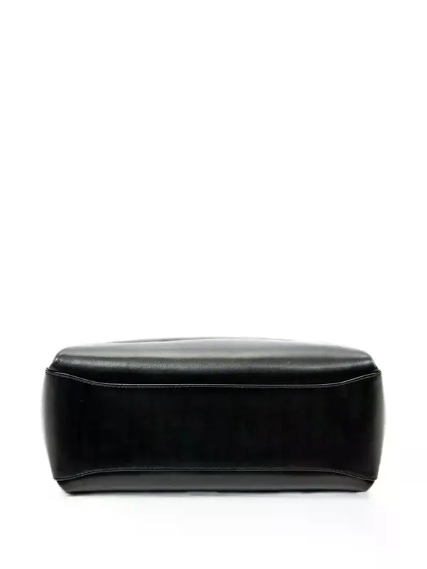 Gucci Fold-over Top-handle Tote Bag - Black