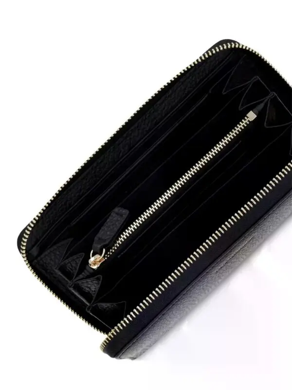 COCCINELLE Grained-leather Zip-around Wallet