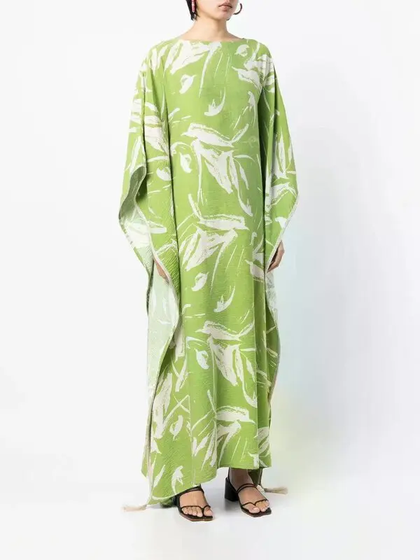 BAMBAH Abstract-pattern Print Kaftan Dress