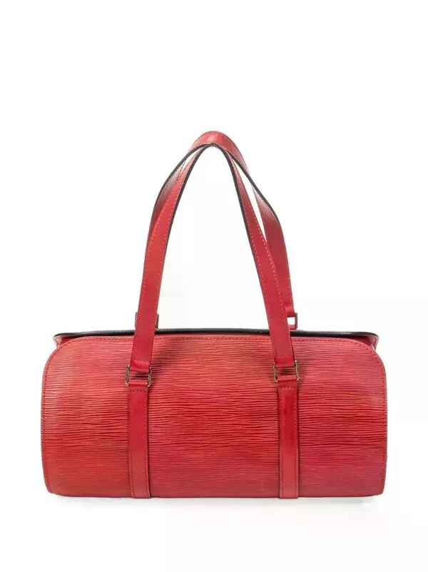 LOUIS VUITTON Soufflot Epi Handbag - Red