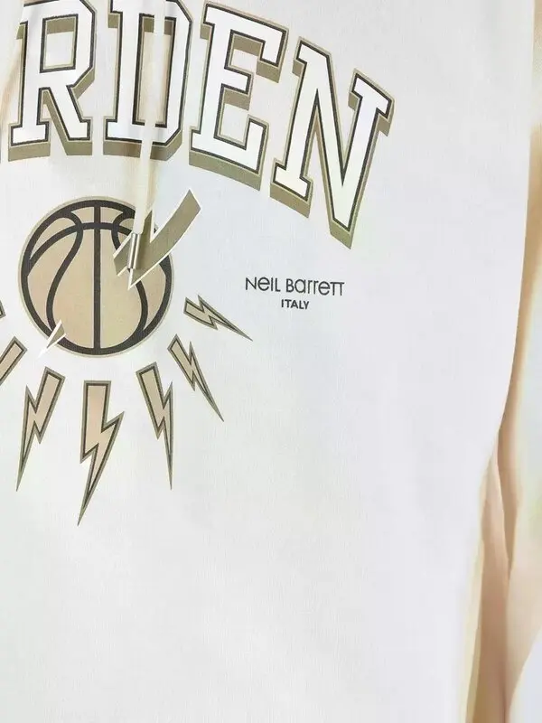 Neil Barrett James Harden-print Hoodie