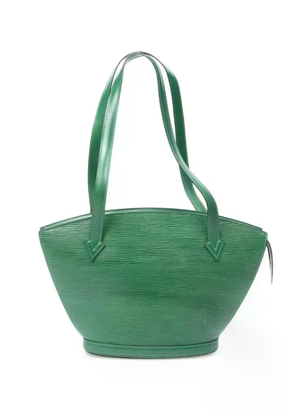 LOUIS VUITTON St-jacques Shoulder Bag In Epi Leather - Green