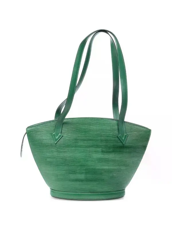 LOUIS VUITTON St-jacques Shoulder Bag In Epi Leather - Green