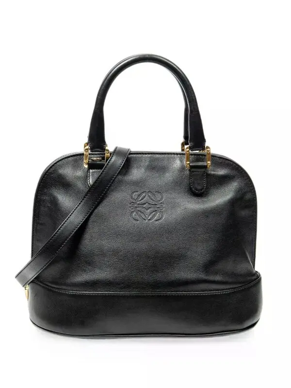 Loewe Anagram Dome Shoulder Bag - Black