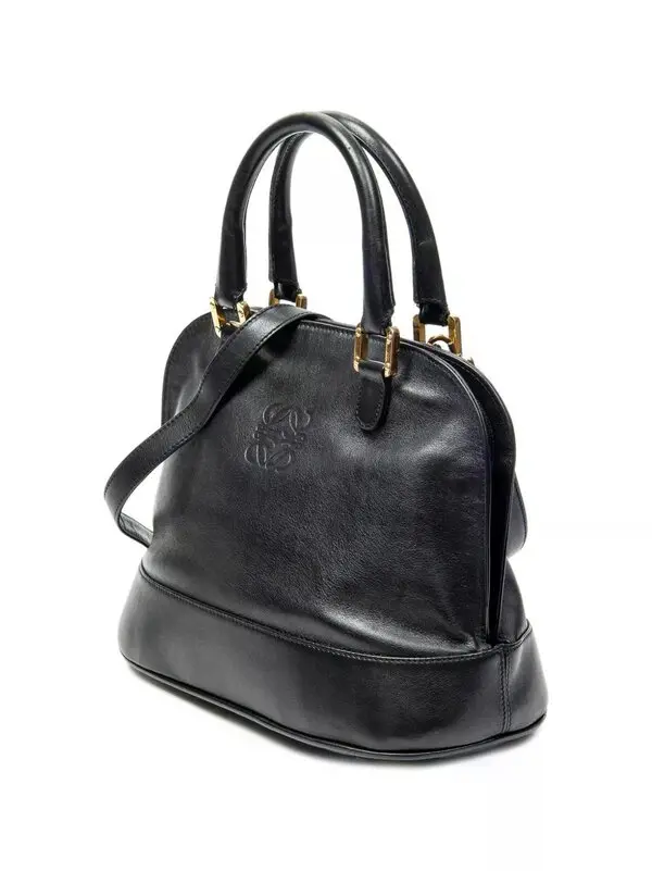 Loewe Anagram Dome Shoulder Bag - Black