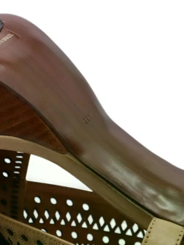 Diane Von Furstenberg Zoe Crossover Platform Sandals