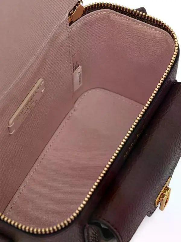 COCCINELLE Mini Beat Generation Grained-leather Tote Bag