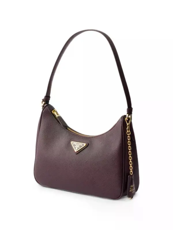 Prada Re-edition 2005 Saffiano Leather Mini-bag - Purple