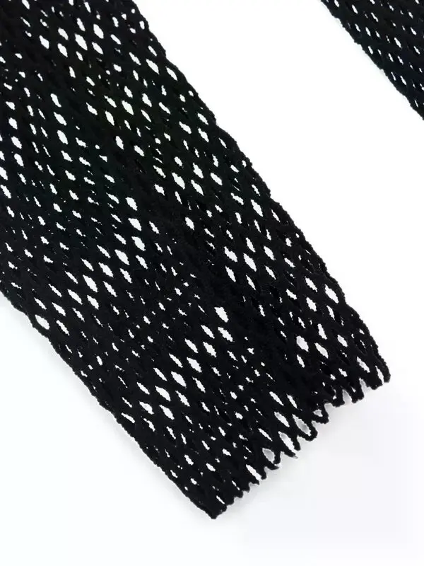 Dsquared2 Perforated Fishnet-design Sleeves