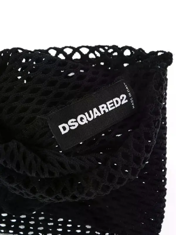 Dsquared2 Perforated Fishnet-design Sleeves