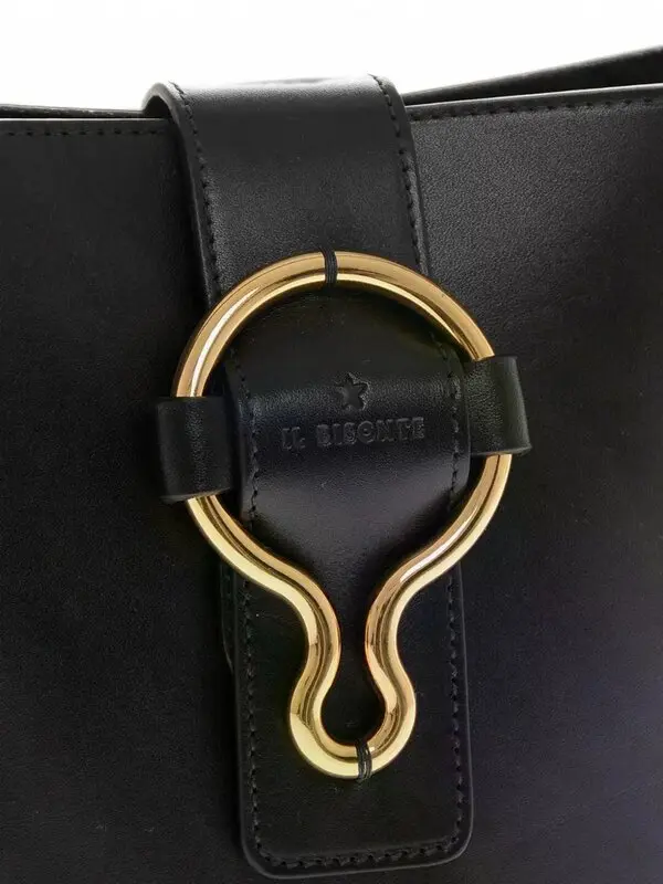 Il Bisonte Leather Bucket Bag