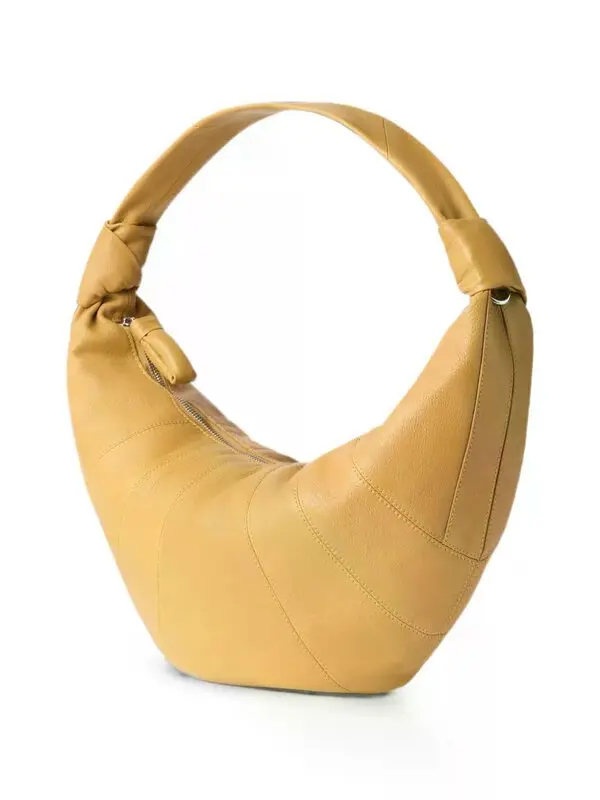 LEMAIRE Fortune Croissant Bag In Goat Leather - Neutrals