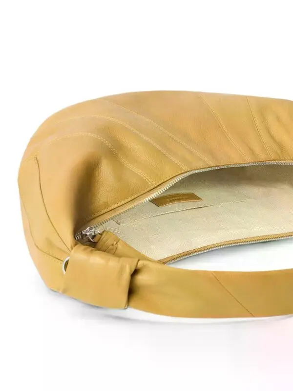 LEMAIRE Fortune Croissant Bag In Goat Leather - Neutrals