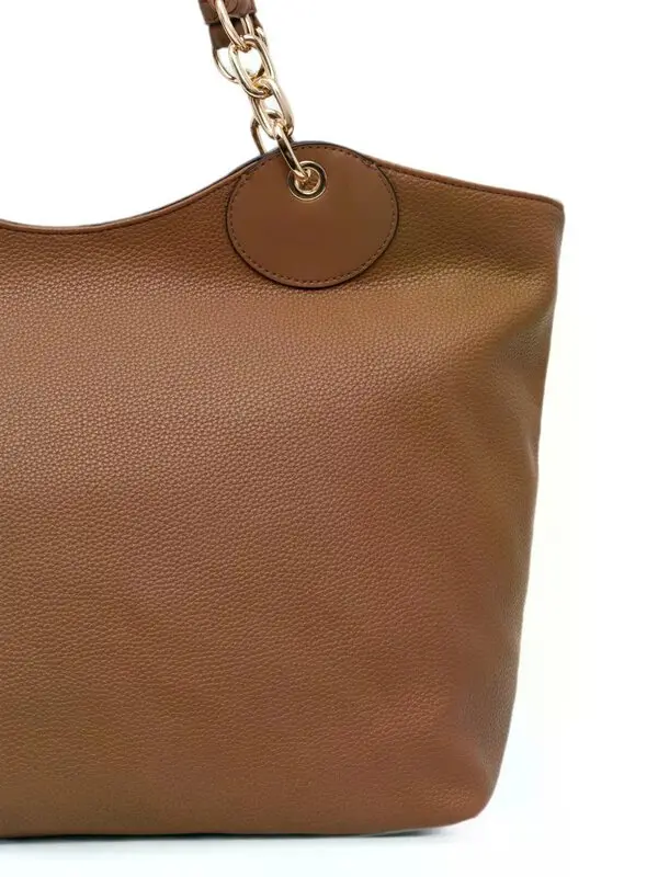 Liu Jo Logo-plaque Pebbled-effect Tote Bag
