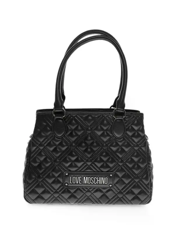 Moschino Logo-patch Tote Bag