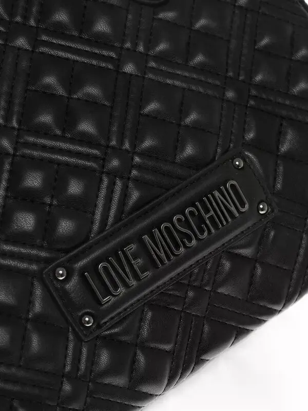 Moschino Logo-patch Tote Bag