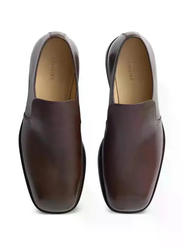 LEMAIRE Formal Loafers In Shiny Leather