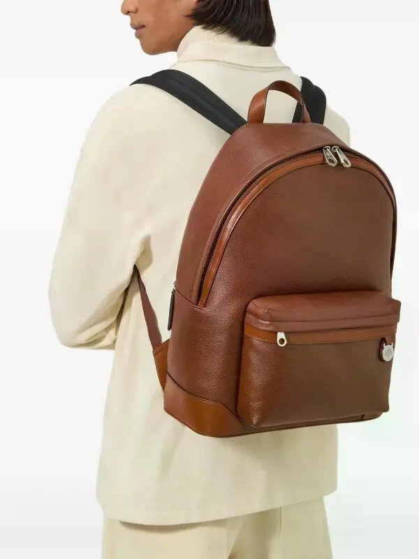 Mulberry Heritage Zipped Backpack - Brown