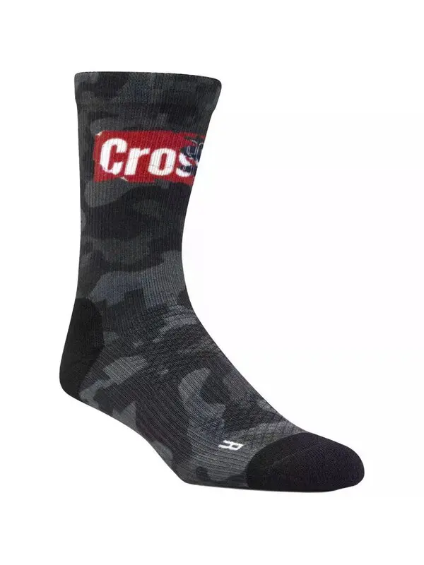 REEBOK X Crossfit Camo-print Socks - Grey
