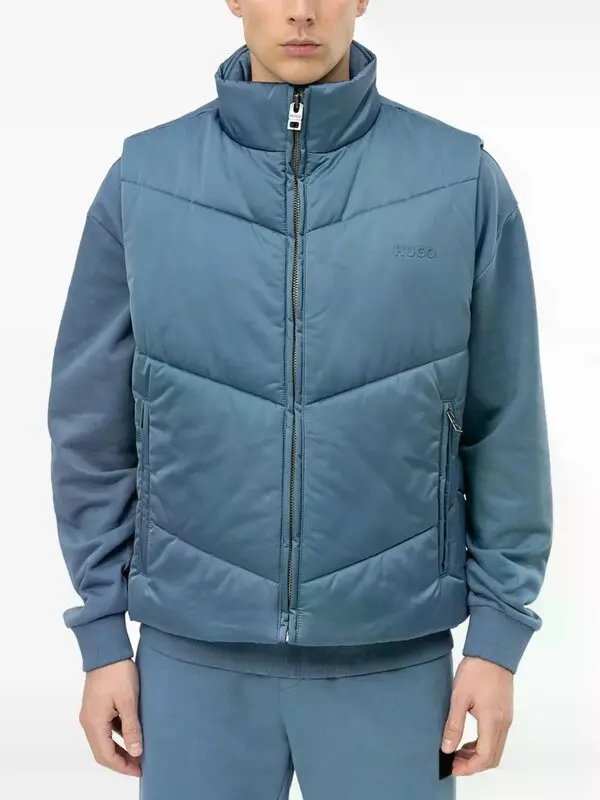 Hugo Quilted High-neck Gilet