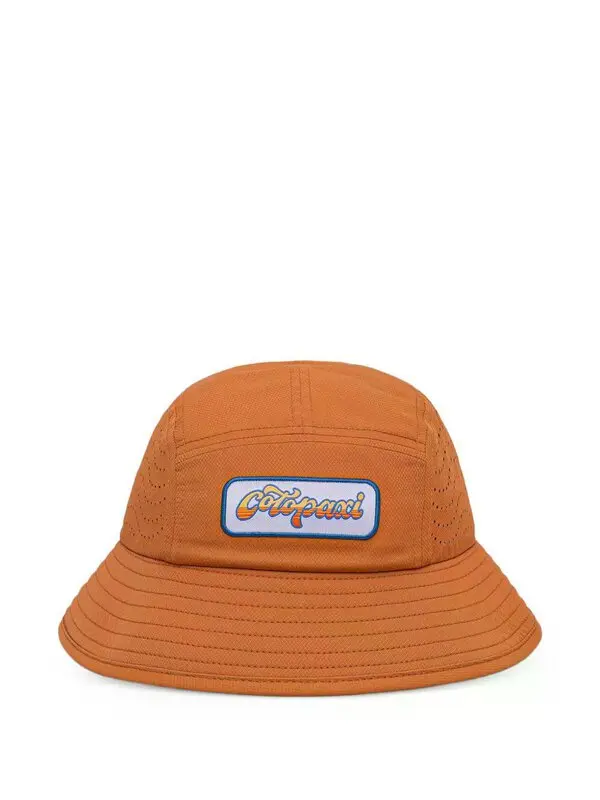 COTOPAXI Logo-patch Bucket Hat - Orange