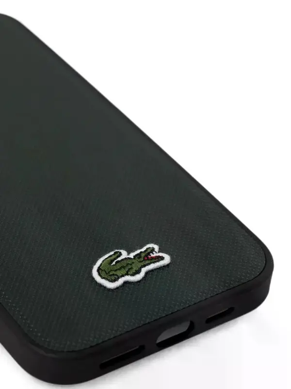 Lacoste Logo-patch Textured Iphone 16 Case