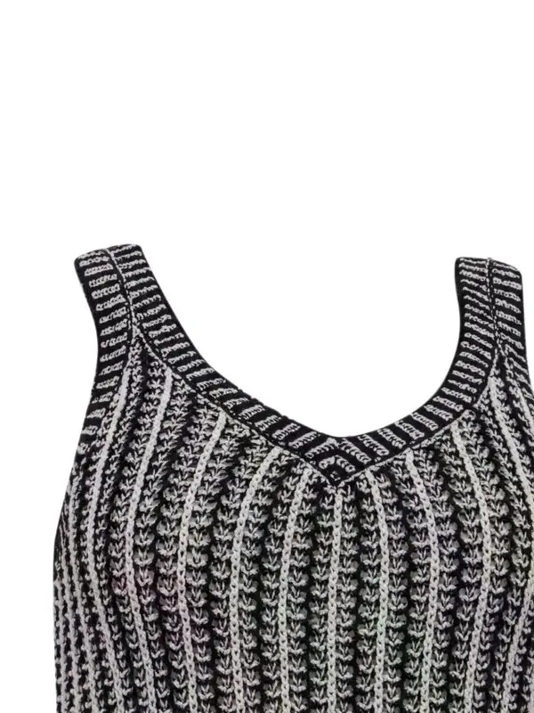 Max Mara Arrigo Striped Knitted Top