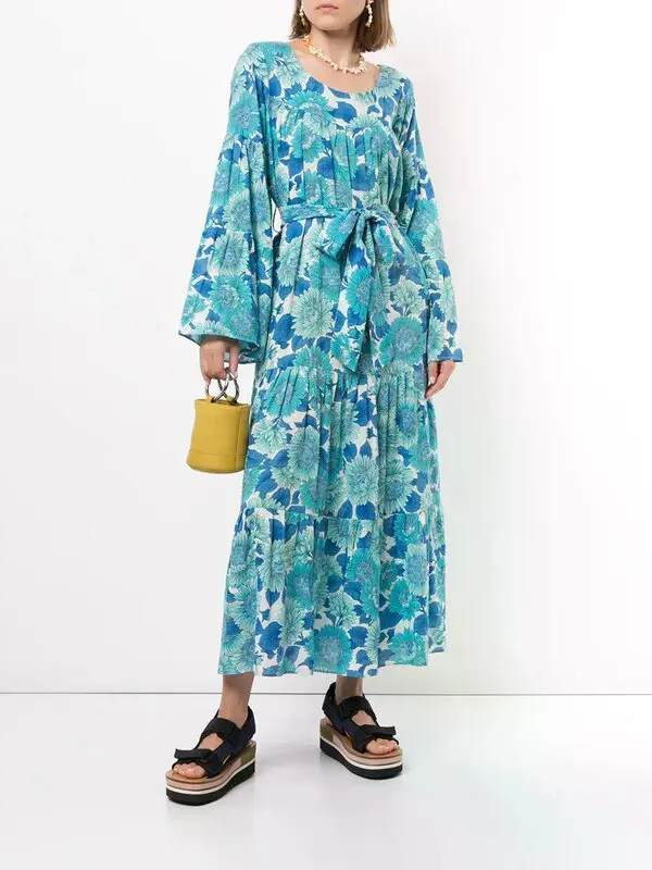 BAMBAH Sunflower Cotton Kaftan