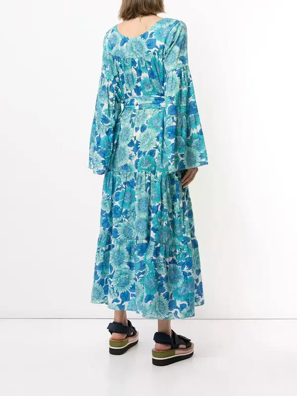 BAMBAH Sunflower Cotton Kaftan
