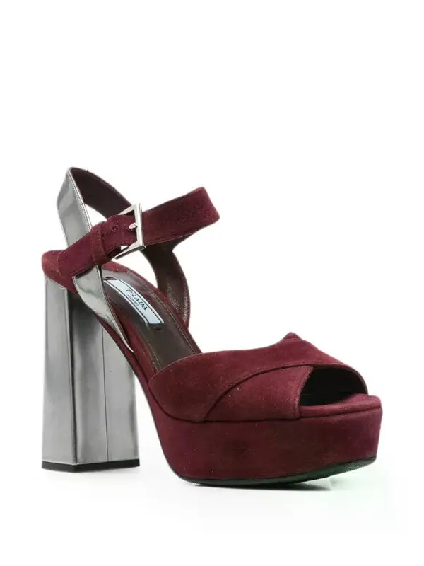 Prada 2000s Cross-straps Sandals
