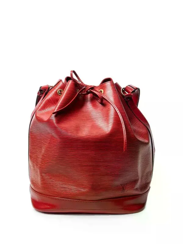 LOUIS VUITTON Gm Noé Épi Bucket Bag - Red