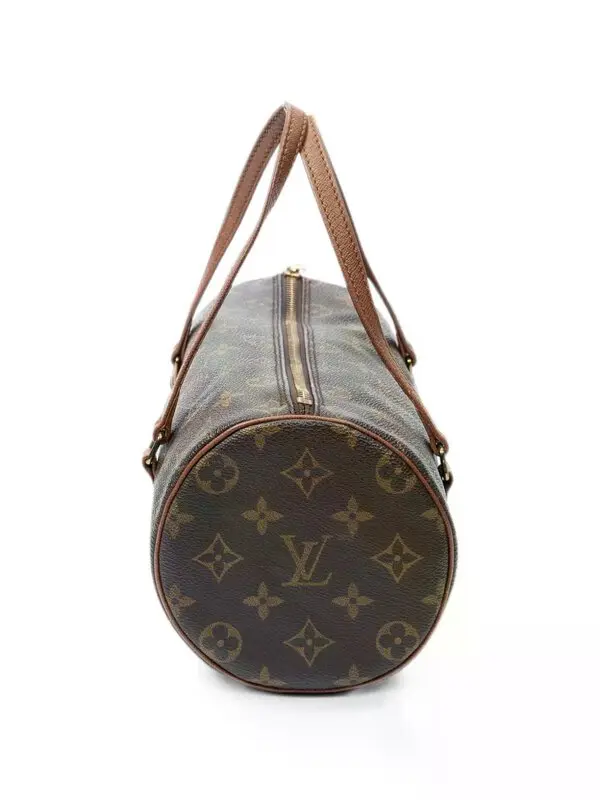 LOUIS VUITTON 26 Papillon Monogram Canvas Tote Bag - Brown