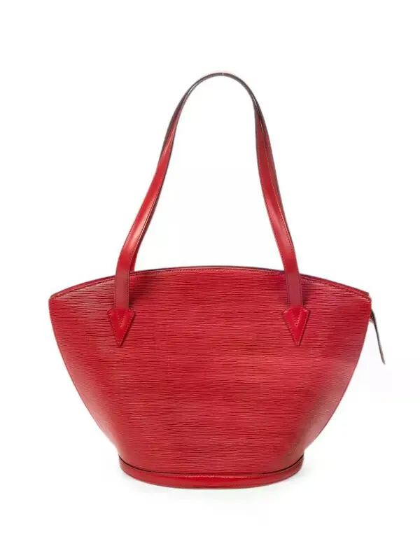 LOUIS VUITTON St-jacques Epi Shoulder Bag - Red