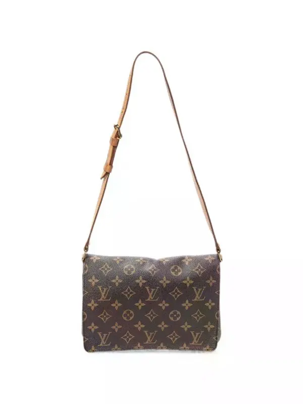 LOUIS VUITTON Musette Tango Shoulder Bag - Brown
