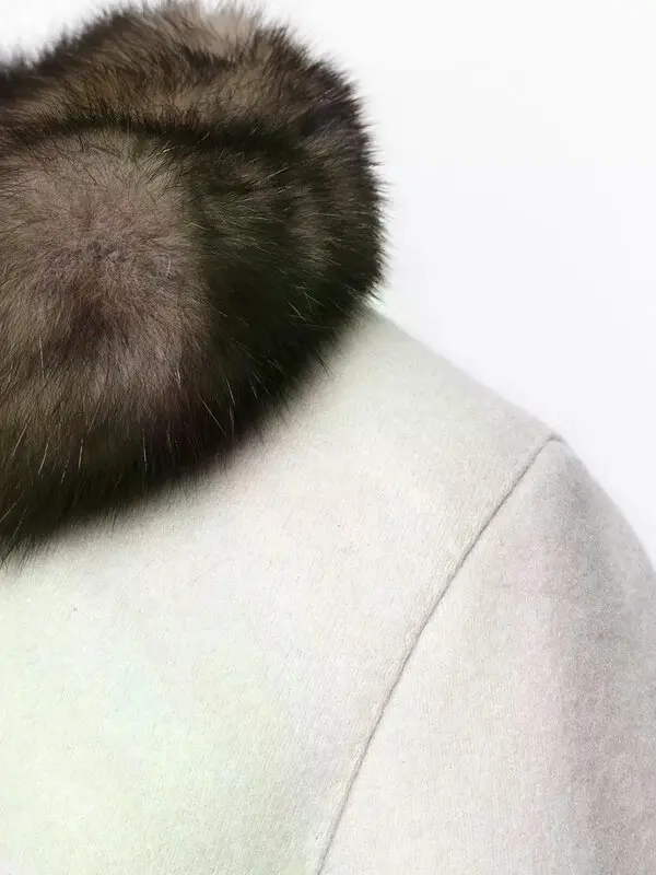 MANZONI 24 Luxurious Trimmed Coat