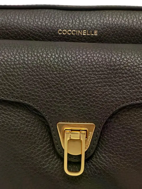 COCCINELLE Large Beat Leather Shoulder Bag