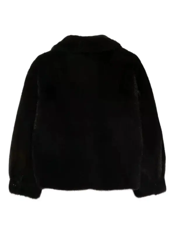 MANZONI 24 Fur Collar Zip-front Jacket