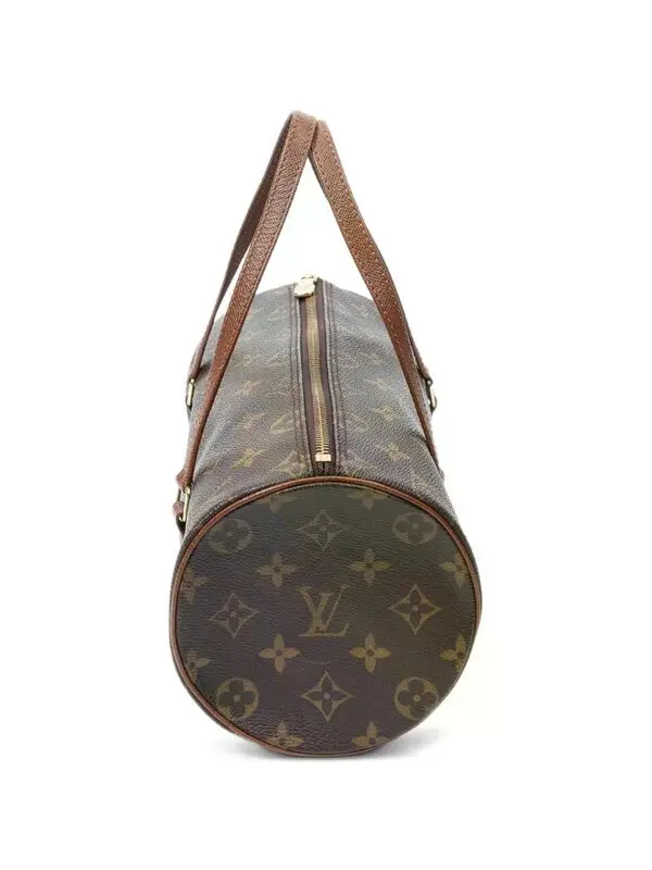 LOUIS VUITTON Papillon 26 Monogram Canvas Cylinder Tote Bag