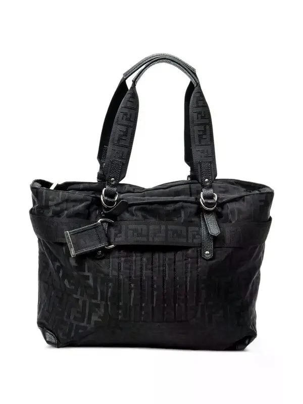 Fendi Zucca Belt Tote Bag