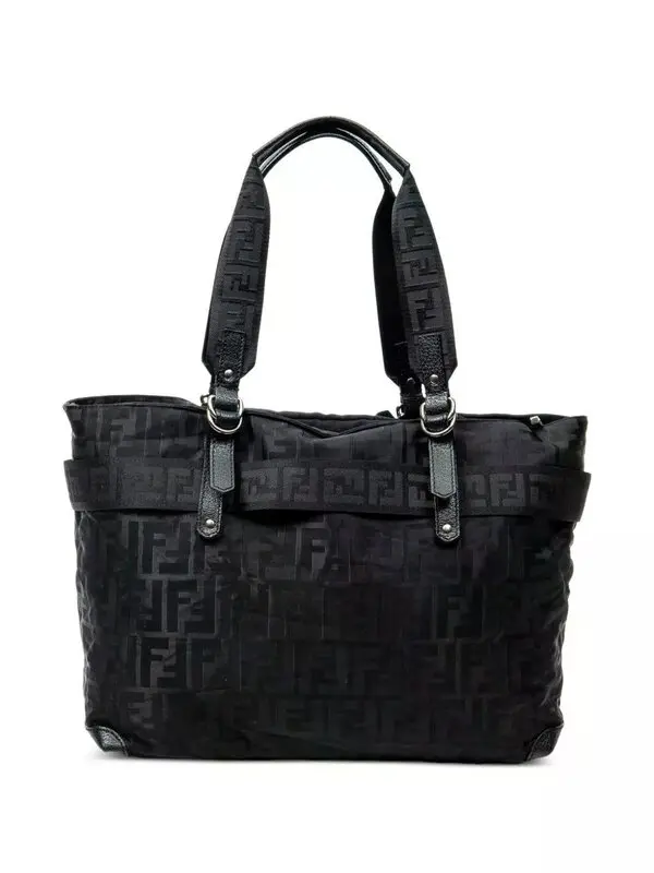 Fendi Zucca Belt Tote Bag