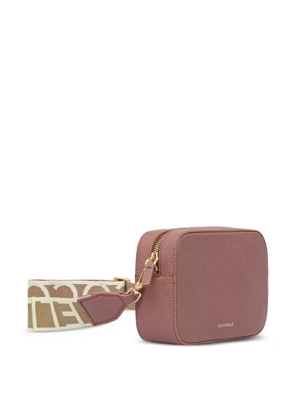 COCCINELLE Small Tebe Grained-leather Shoulder Bag