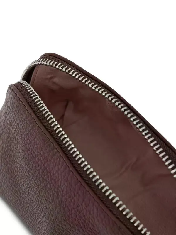 COCCINELLE Small Helga Pebbled Leather Makeup Bag