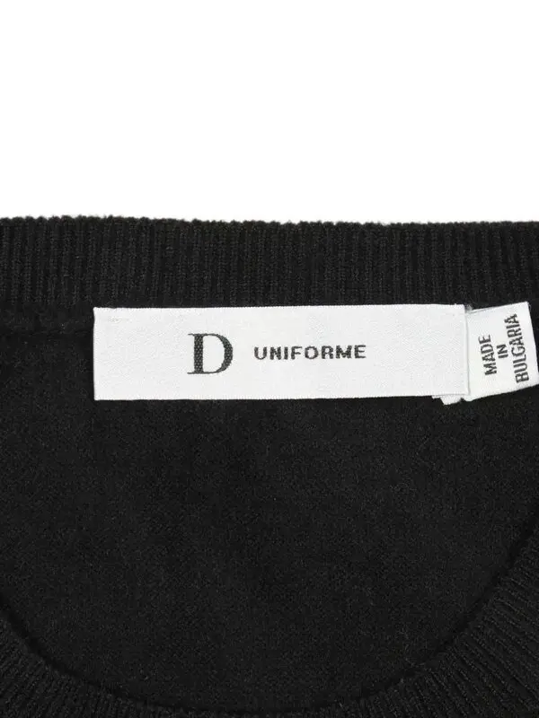 Dior Wool Bee Embroidery Long Sleeve Sweater