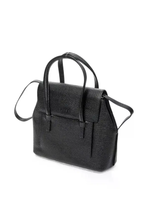 Loewe Textured Flap-top Tote Bag