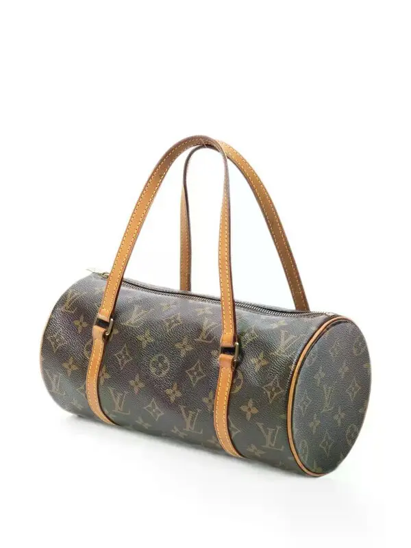 LOUIS VUITTON 26 Papillon Monogram Tote Bag - Brown