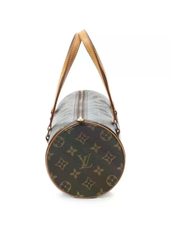 LOUIS VUITTON 26 Papillon Monogram Tote Bag - Brown