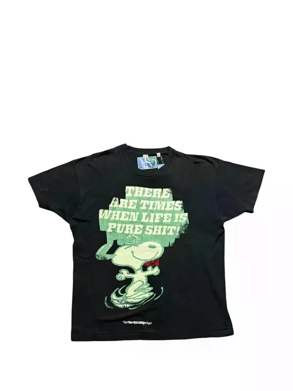 BETTER WITH AGE Graphic-print T-shirt - Black