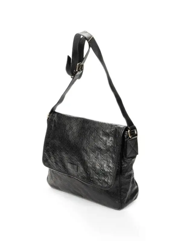 Gucci Large Guccissima Messenger Bag