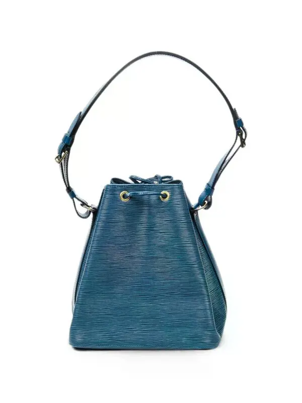 LOUIS VUITTON Pm Noe Épi-leather Shoulder Bag - Blue
